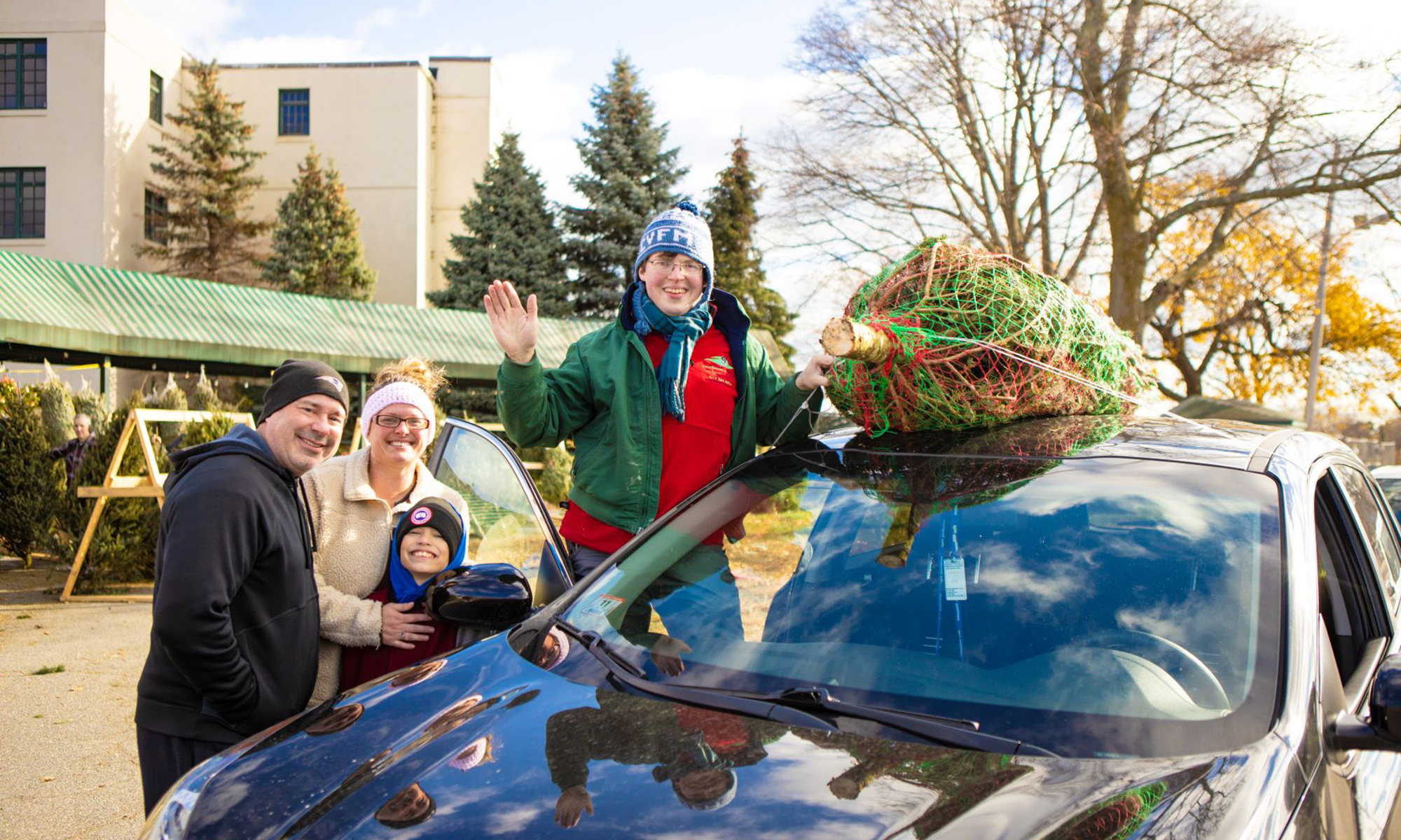 Tree Market at The Track - Suffolk Downs